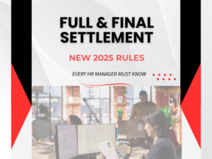Full and Final Settlement India 2025 — New Rules, Checklist ...